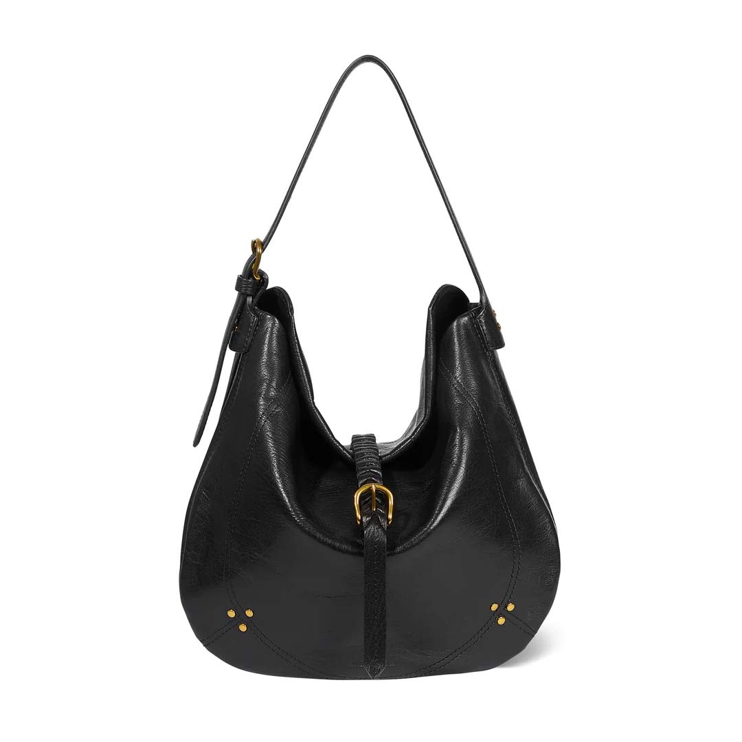 JEROME DREYFUSS taske: smuk Luis Bag - sort skind, ONLINE! – HAUSFRAU
